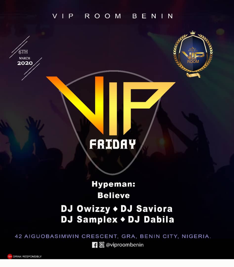 VIP Room Benin - Logo Design & Branding - Retenvo